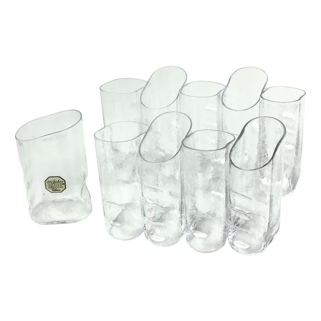 Model DRINK IN Drinking Glasses from Riedel, 1960s, Set of 10 | Chairish