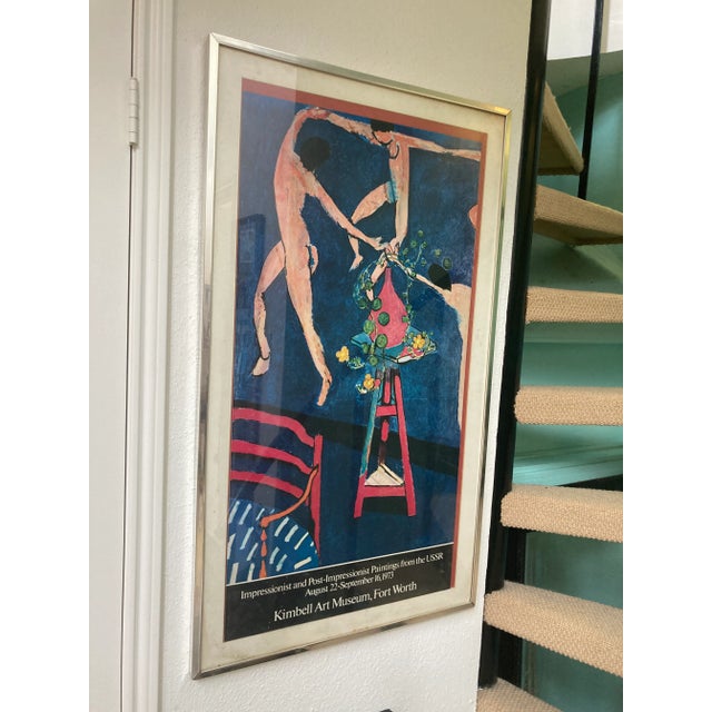 1973 Kimbell Art Museum Post-Impressionist Exhibition Poster | Chairish