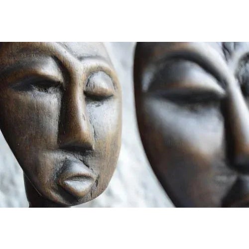 Large Akuaba Fertility Dolls from the Ashanti People of Ghana, Set of 2 ...