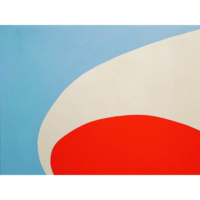 21st Century "Pressure Drop" Contemporary Orange and Blue Toned ...