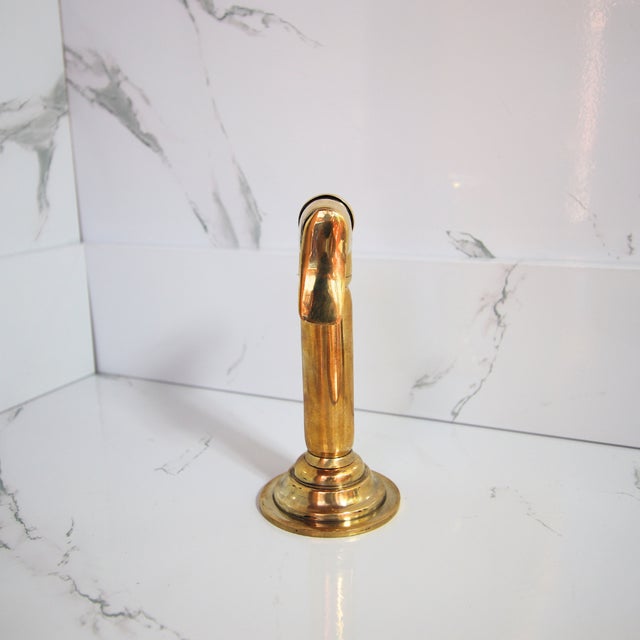 Solid Brass Kitchen Hand Sprayer, Unlacquered Brass Kitchen Sink Side ...