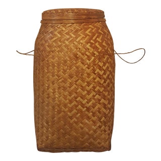Vintage & Used Asian Baskets | Chairish