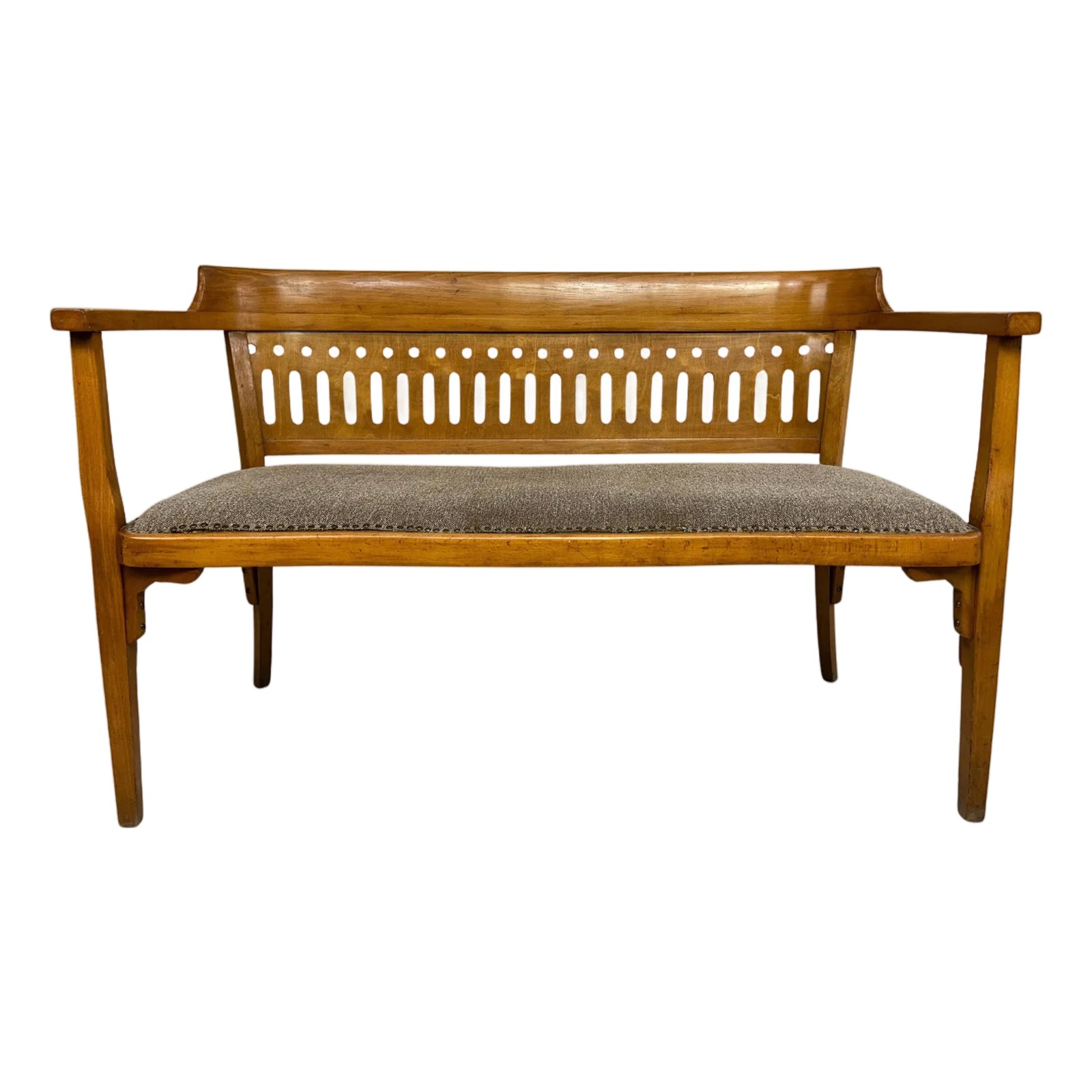 Vienna Secession Bench by Otto Wagner, 1890s | Chairish