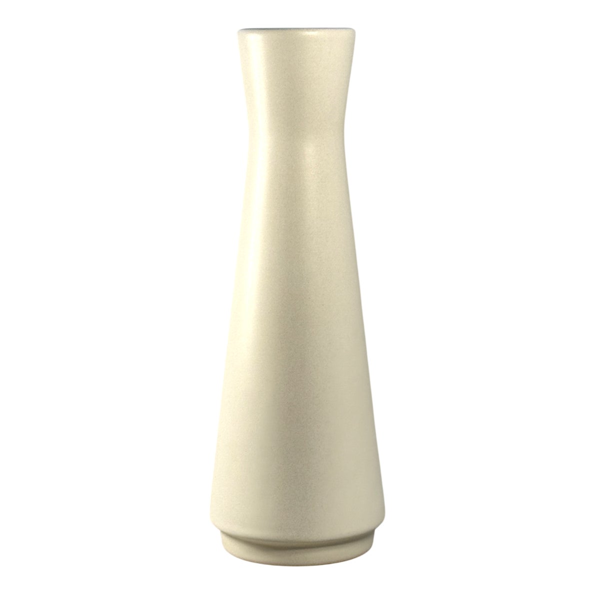Tall White Ceramic Vase by Jan Bontjes van Beek for Dr. Ing. Alfred ...