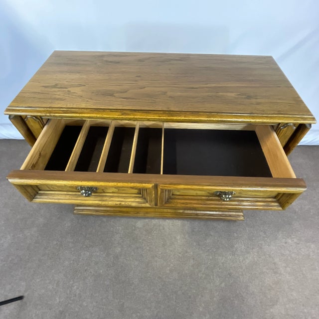 Mid-Century Thomasville Sideboard Server With Drop Leaf Extensions ...