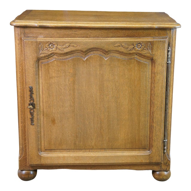 Antique French Provincial Country Oak Confiturier Jam Cabinet | Chairish