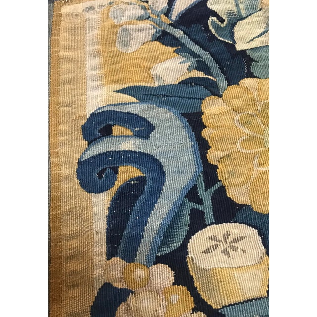 An Antique French Tapestry Fleur D’ Chioux | Chairish