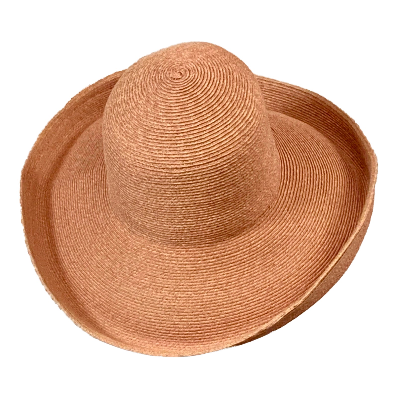 Eric Javits Natural Straw Hat | Chairish