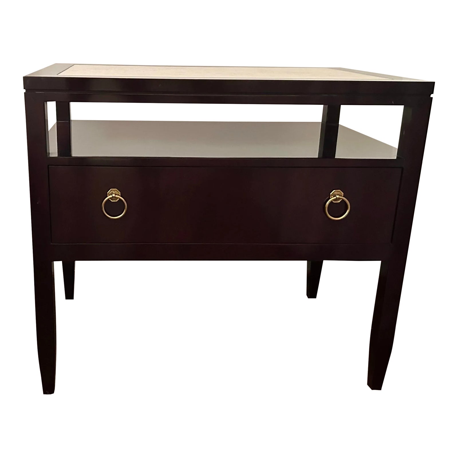 Kindel Knowledge Bedside Table Nightstand | Chairish