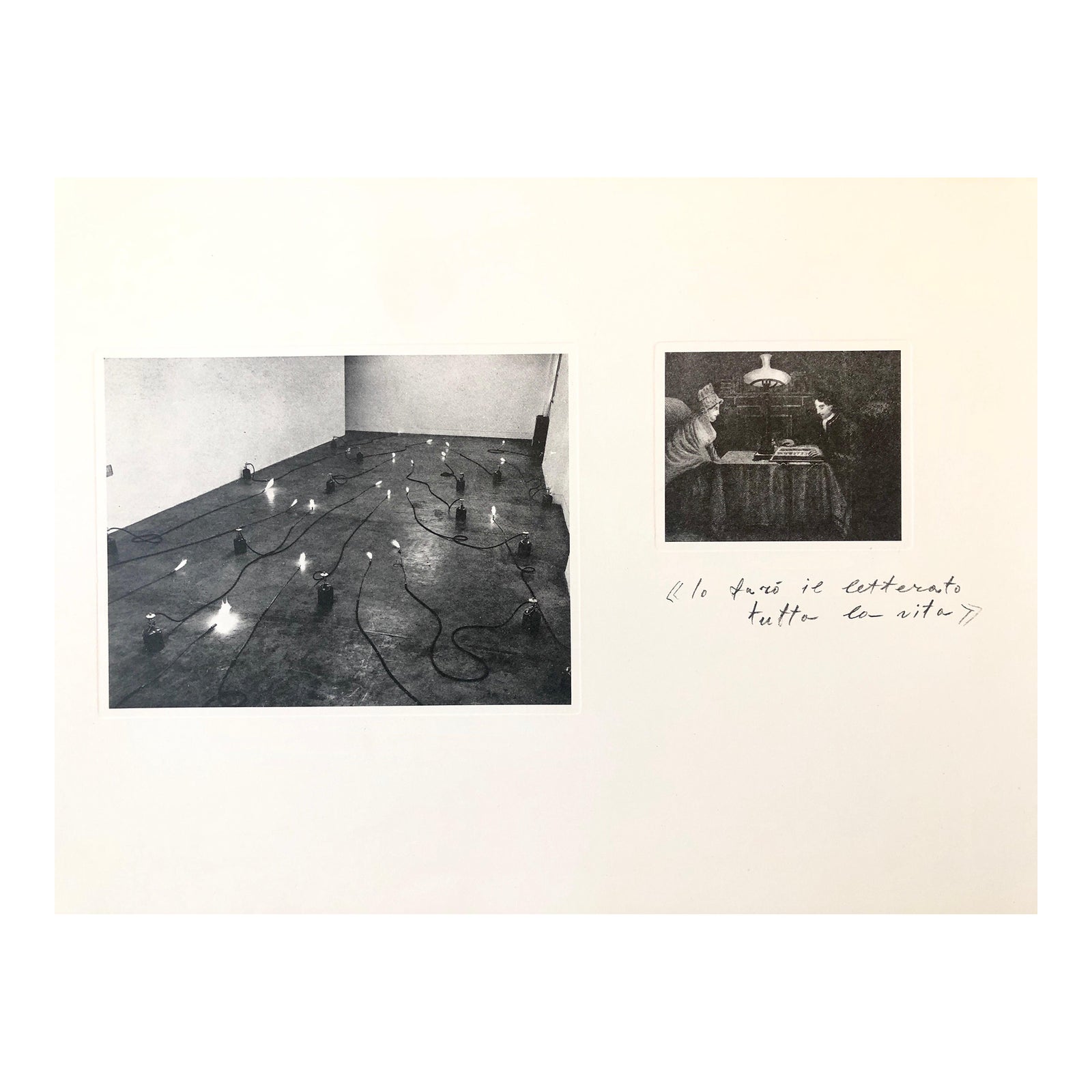 Jannis Kounellis, Photo Lithograph Jannis Kounellis Arte Povera Italian ...