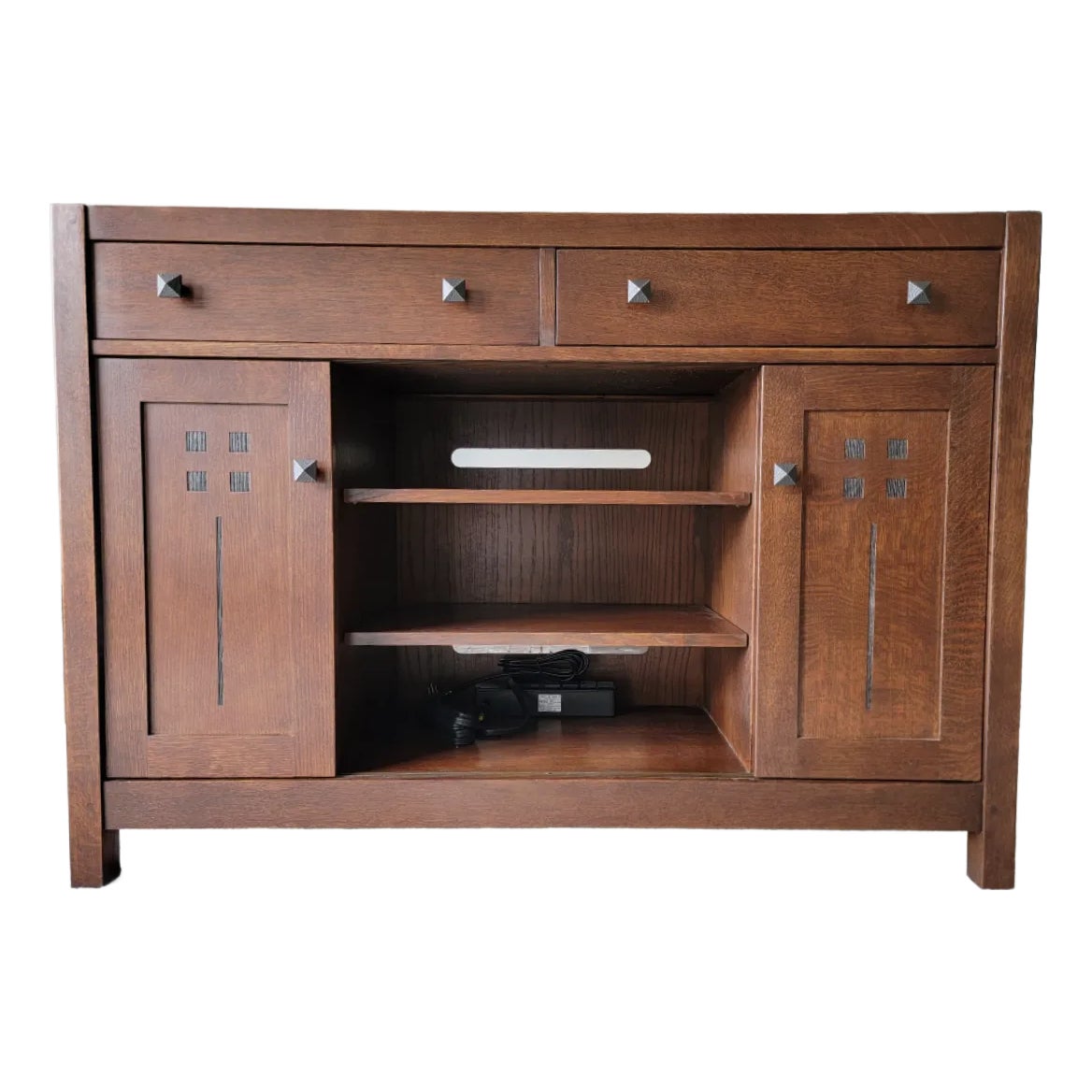 Stickley Highlands Entertainment Console | Chairish