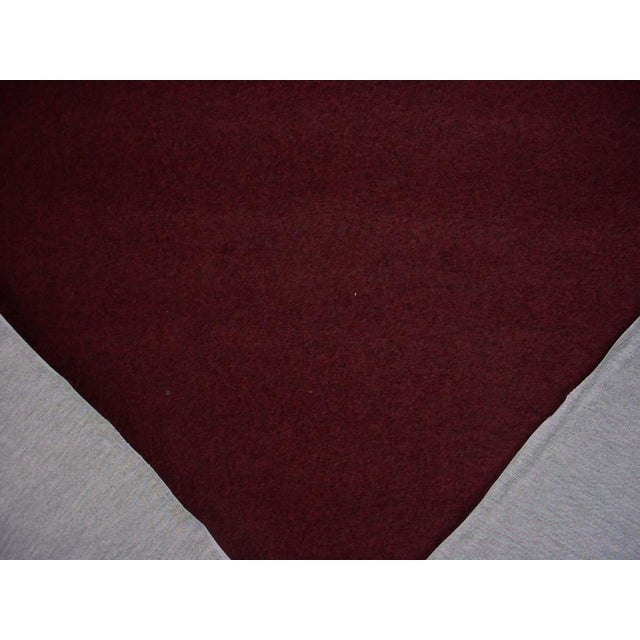 3-7/8y Holland and Sherry De10219 Chamonix Maroon 100% Wool Upholstery ...