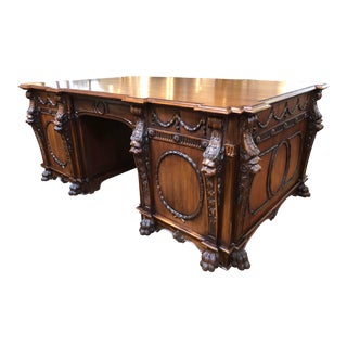 Vintage & Used Partner Desks | Chairish