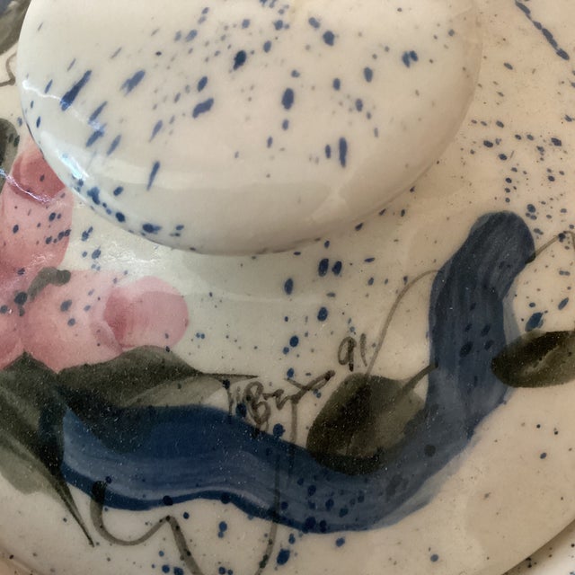 Vintage Limited Edition 3D Ceramic Canisters Set by Nancy Boozer, Circa ...