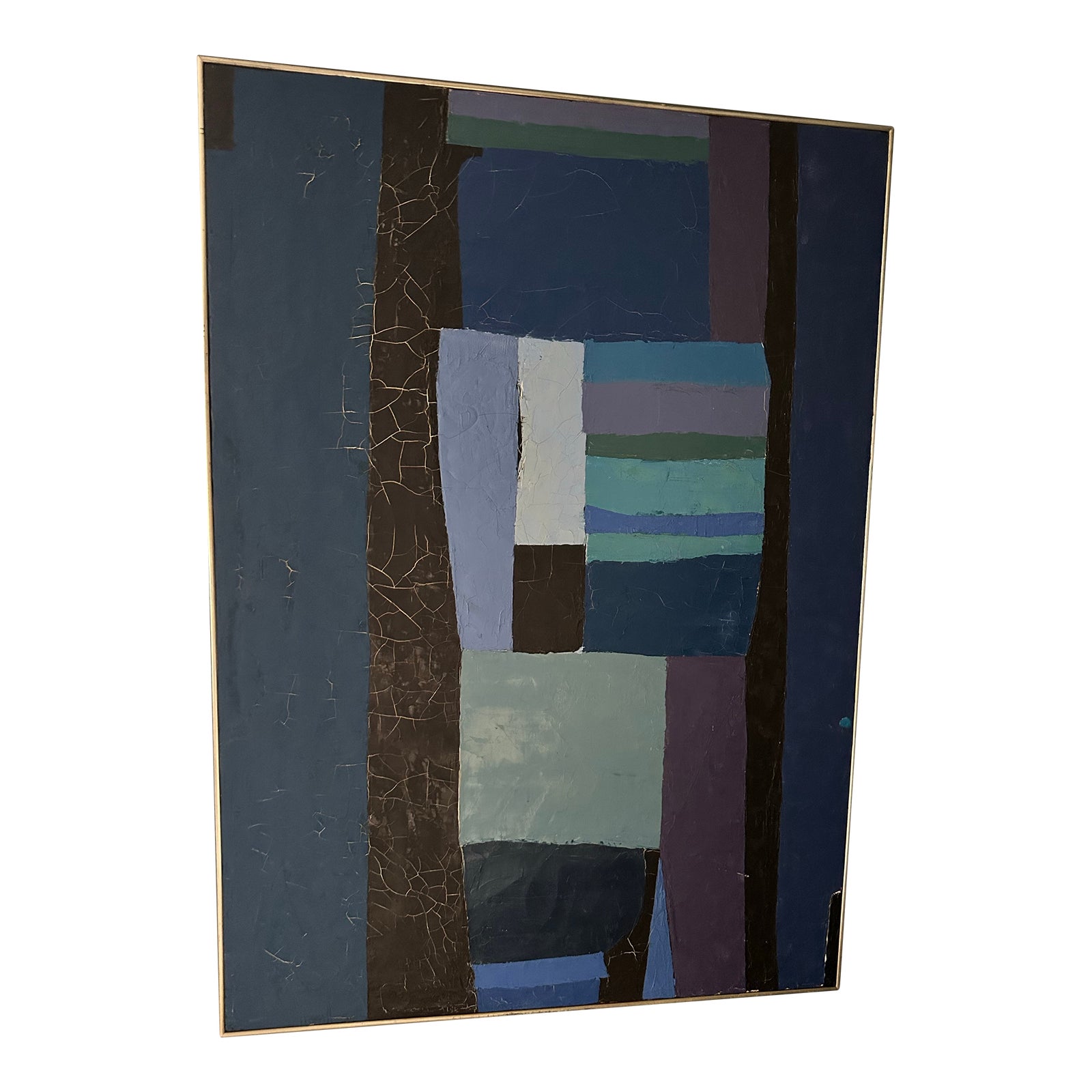 Extraordinary Gail Cottingham Abstarct Painting 1970’s American Aspen ...