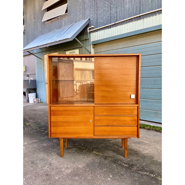 Mid 20th Century Friedrich Beckmann for Exclusive Bookcase or Dry Bar ...