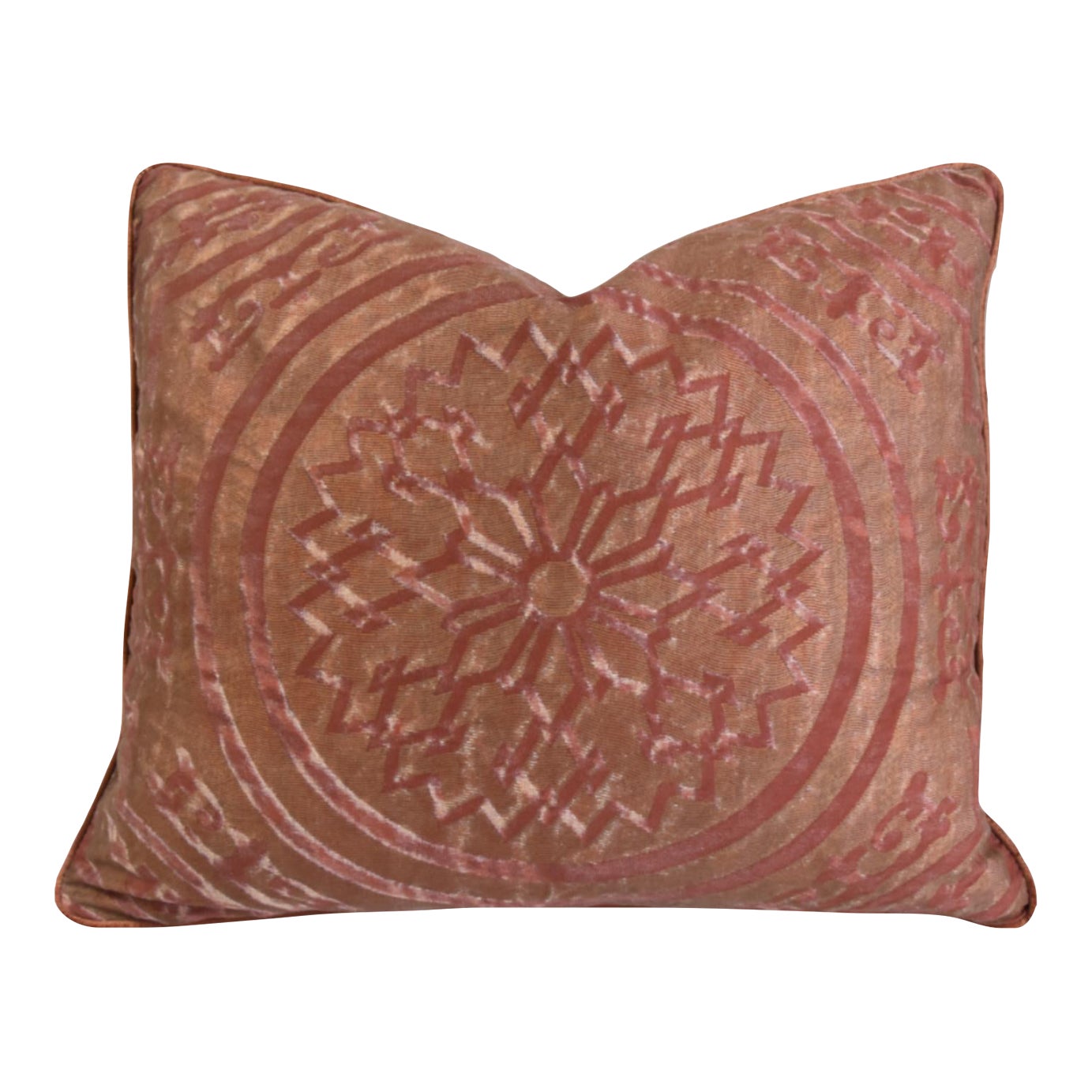 Designer Italian Mariano Fortuny Altare Feather/Down Pillow | Chairish