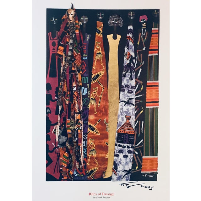 Modern African American Heritage Art Show “Rites of Passage” Poster ...