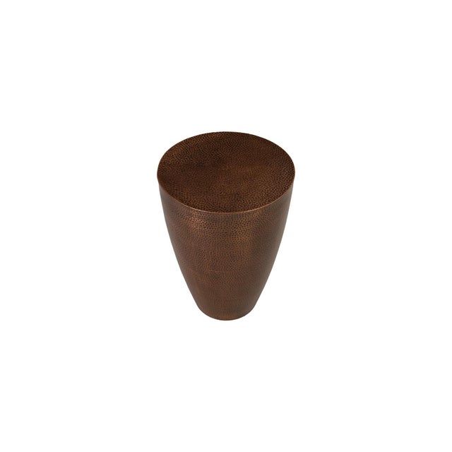 Phillips Collection Cafe Copper End Table | Chairish