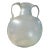 1960s Cenedese Attributable White Scavo Murano Glass Big Amphora Vase ...