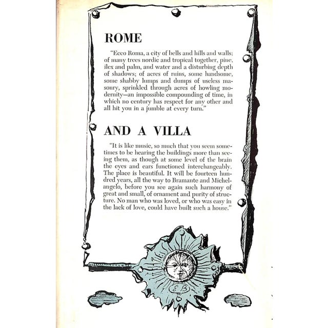 "Rome and a Villa" 1952 Clark, Eleanor | Chairish