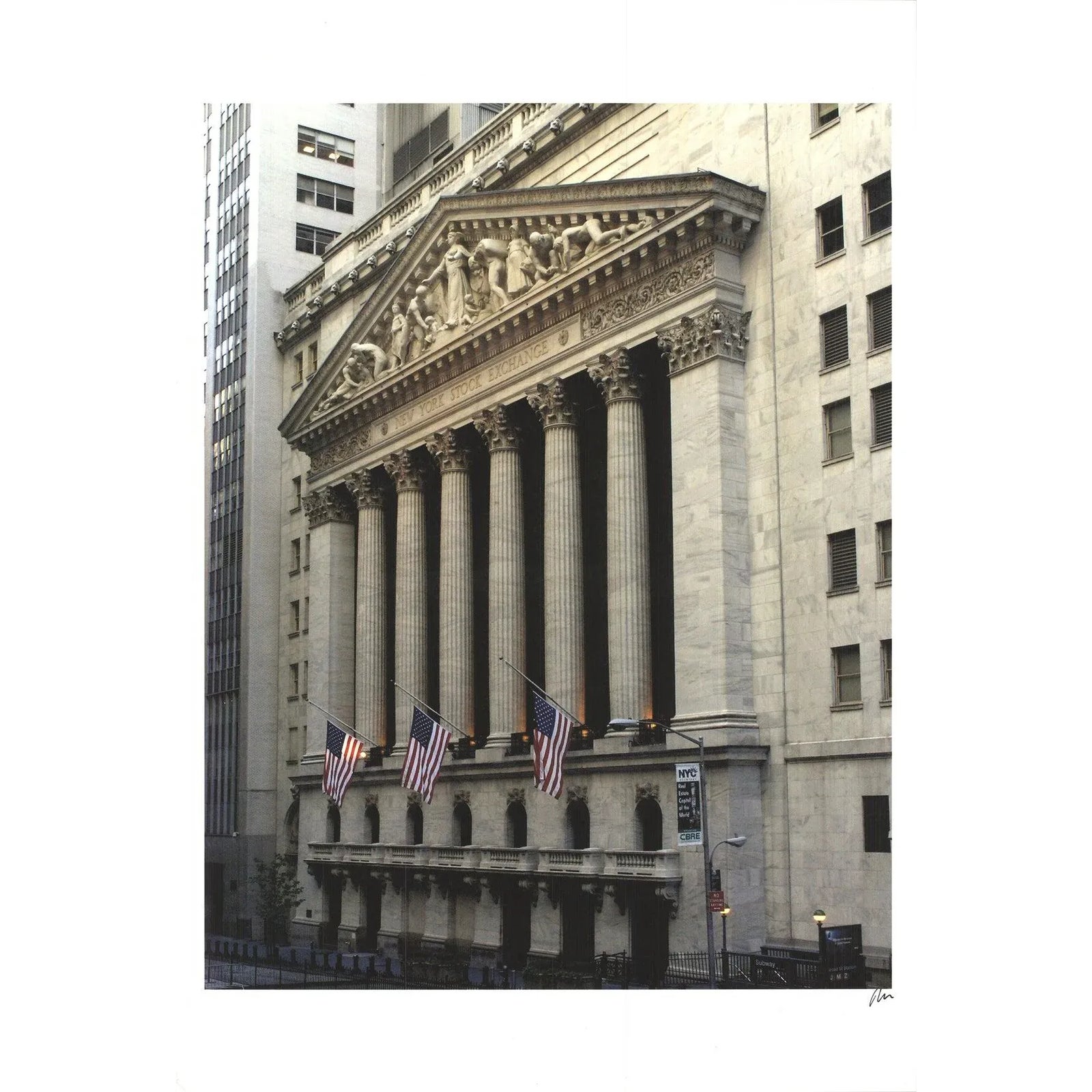 1990s Unknown 'New York Stock Exchange' Photography Giclee | Chairish