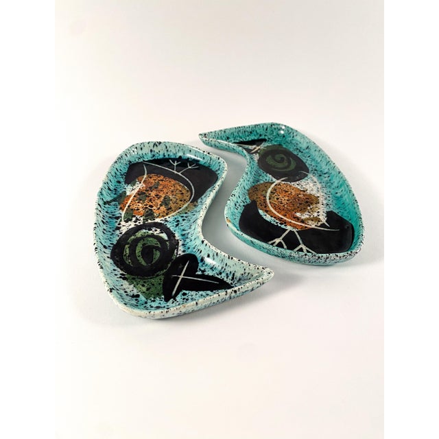 Vintage Ceramic Bird Dishes by Richard Saar - a Pair | Chairish