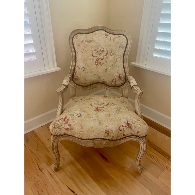 Late 20th Century Massoud Luxe Bergere Chair | Chairish