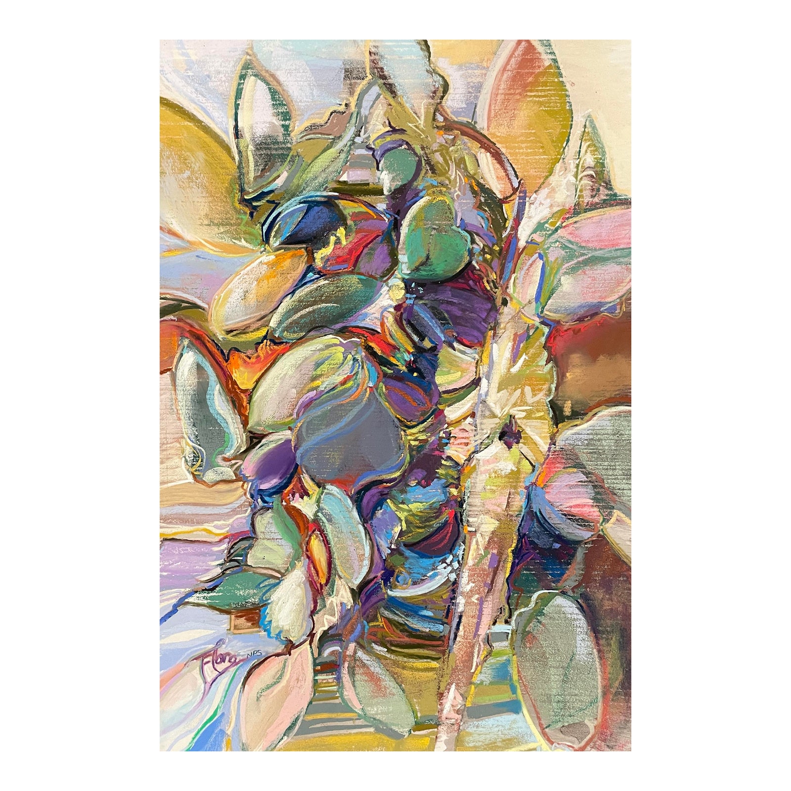 Susan Glendenning Garden Pastel | Chairish