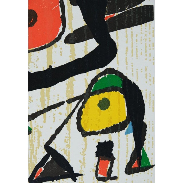 Joan Miro, Surreal Character, Etching | Chairish