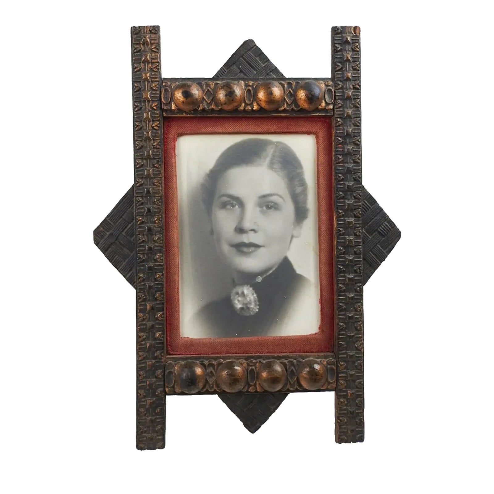 Art Deco Table Top Picture Frame | Chairish
