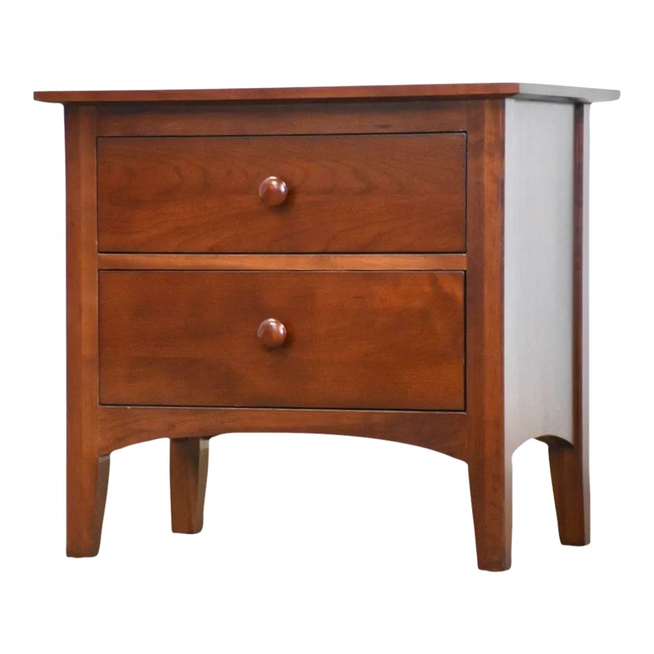 1990s Ethan Allen American Impressions Cherry Nightstand | Chairish