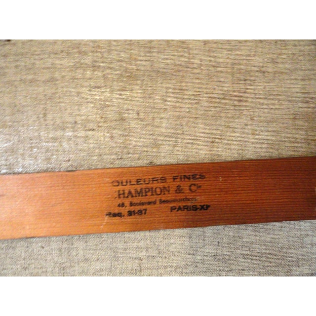 Bernard Locca (1926-1997) Oil on Canvas Guitar Player | Chairish