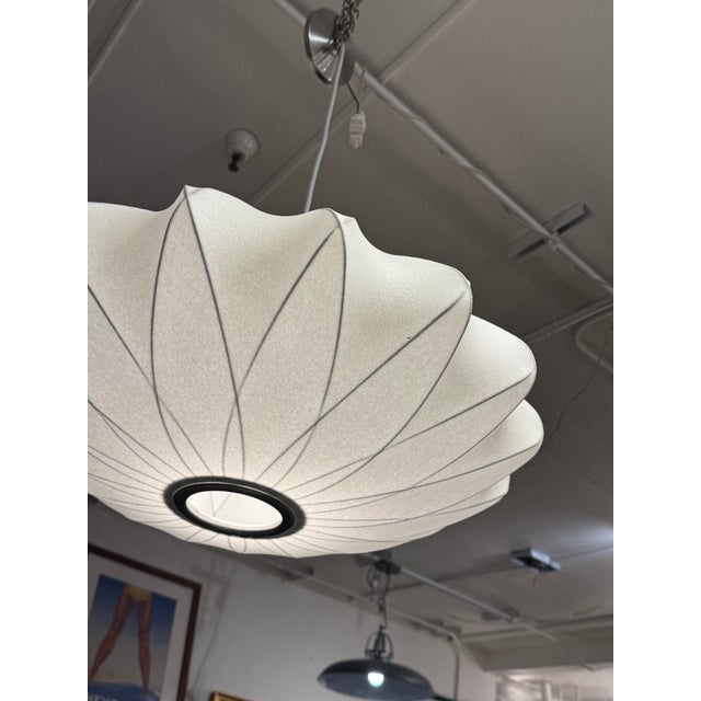 George Nelson for Herman Miller Saucer Crisscross Bubble Pendant ...