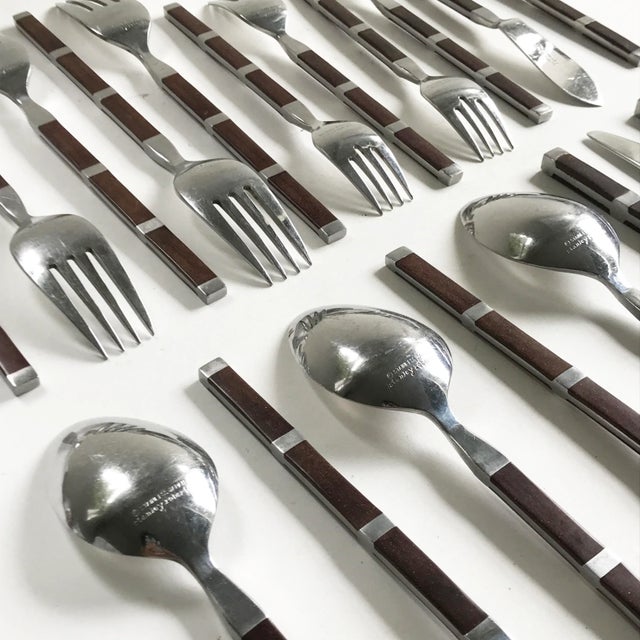 Mid-Century Modern Stanley Roberts Flatware 'Safari' Stainless Steel ...