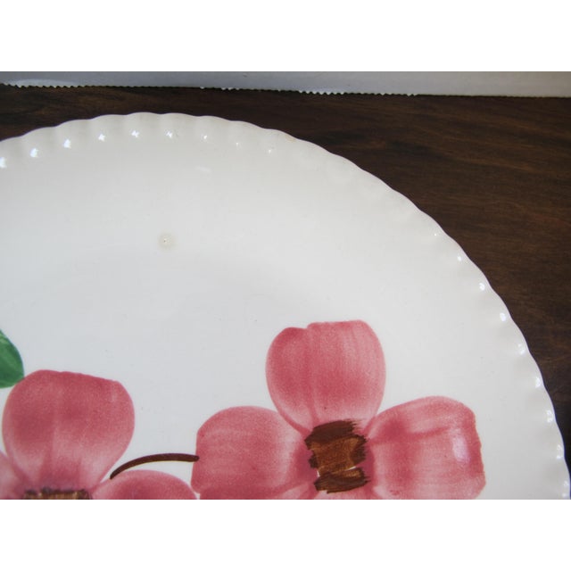 1940s Blue Ridge Southern Potteries Twin Flowers Pattern Luncheon ...