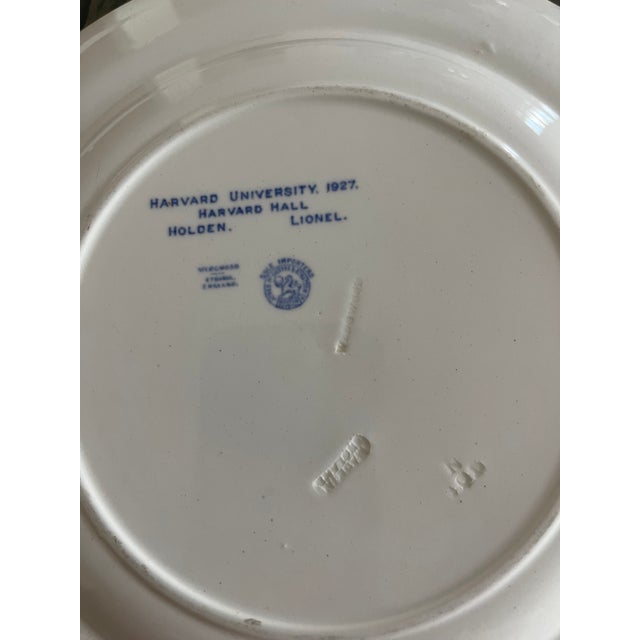 1940s 4s Wedgwood Harvard University Plates | Chairish