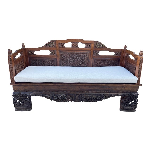 Antique Chinese Opium Bed | Chairish
