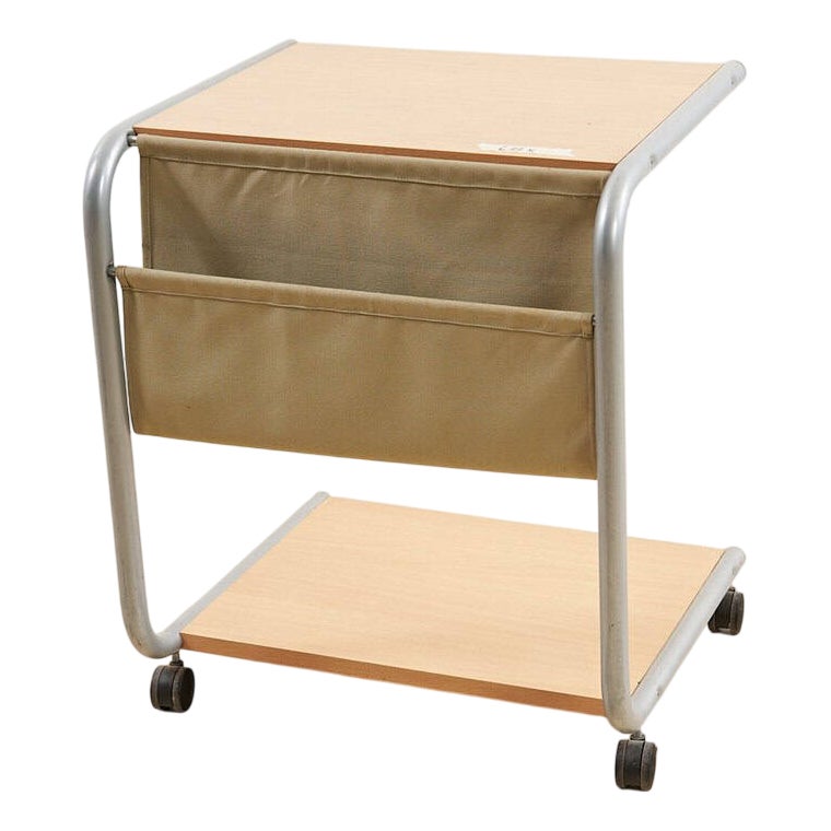 Trolley with Wooden Shelves | Chairish