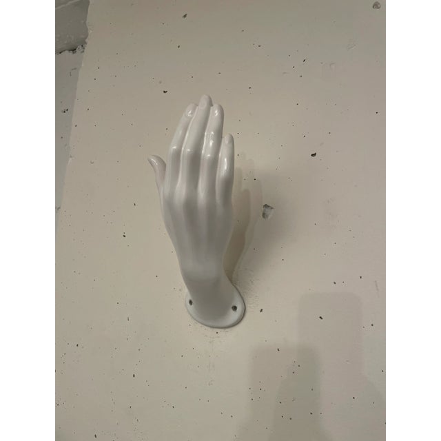 Hand Ceramic Wall Lamp, 1980 | Chairish