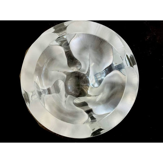 Vintage Lalique Ingrid French Crystal Vase, Signed | Chairish