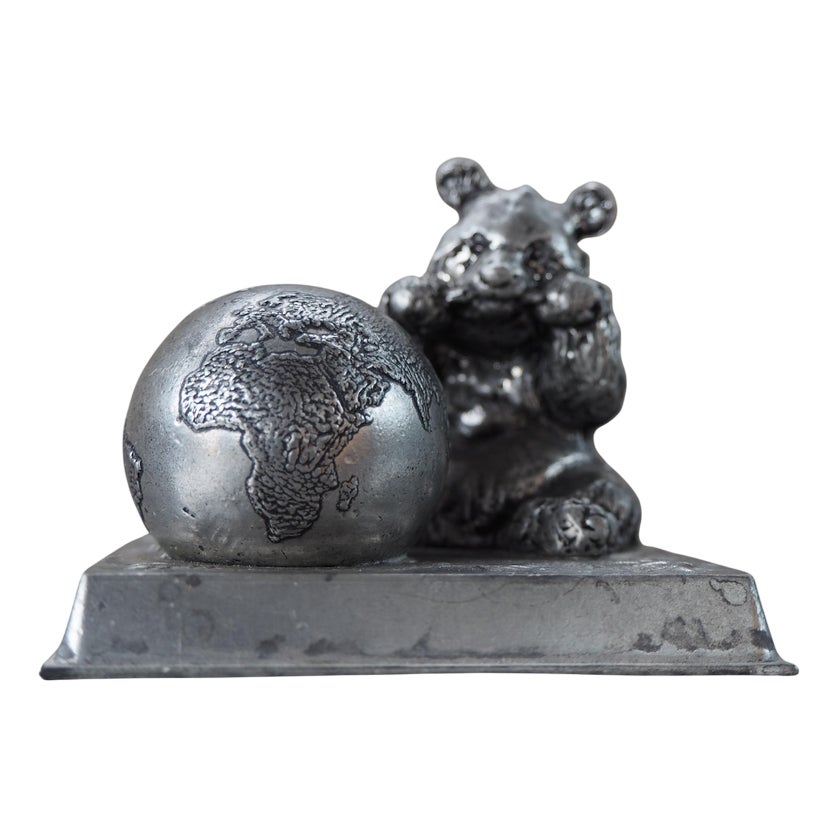 Mid-Century Steel Paperweight, Europe, 1970s | Chairish