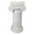 White Greek Ionic Column Pedestal | Chairish