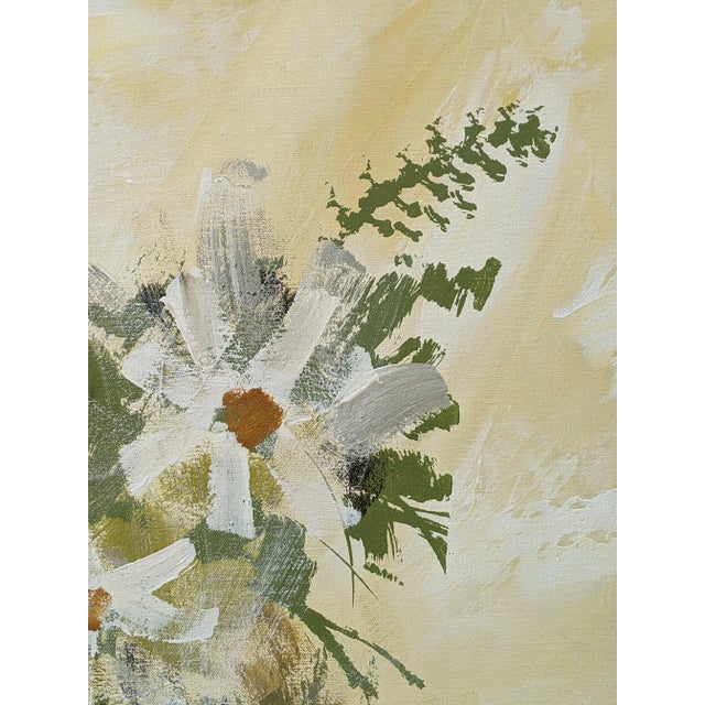 Vintage 1970s Large Scale Lee Reynolds Flower Bouquet Painting Framed ...