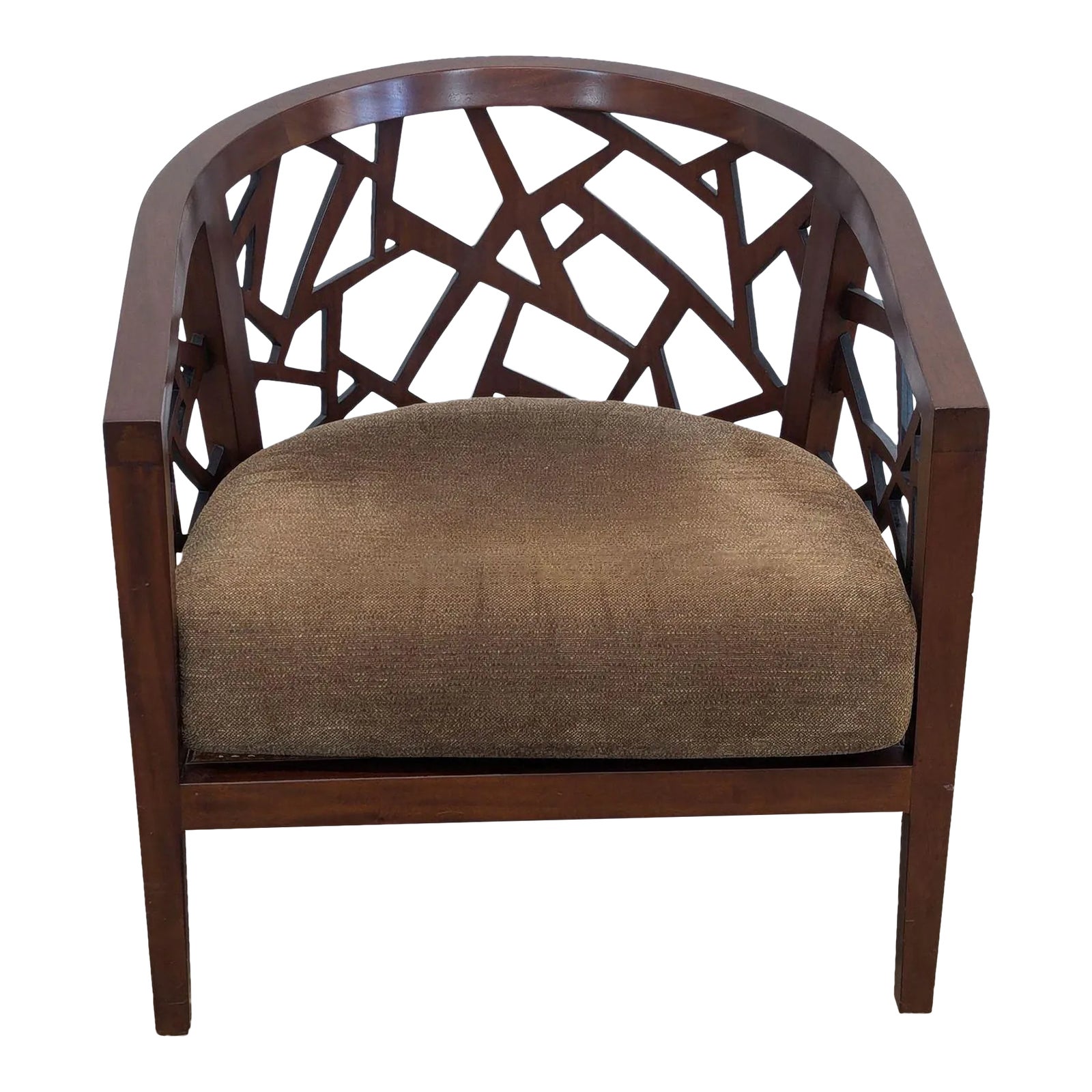 Ankara Truffle Frame Chair by Crate & Barrel | Chairish