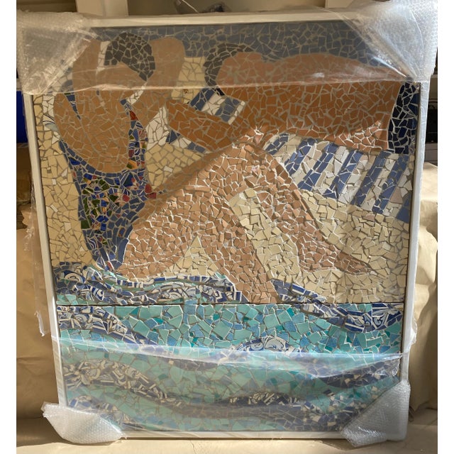 Woman Swimming #5 for Tiffany & Co. By Jennifer Long Original Mosaic ...