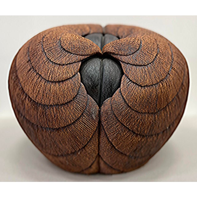 1960s Vintage Over-Scale Organic Studio Pottery Sculpture With Great ...