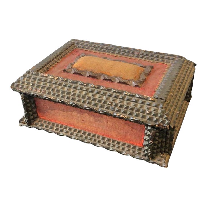 Tramp Art Box | Chairish