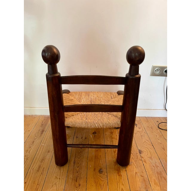 French Fireside Chair - "Chaise Basses" Low Chair by Charles Dudouyt ...