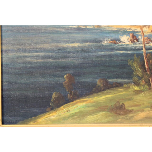 California Coastal Painting by Walter Englehart (1893-1956) | Chairish